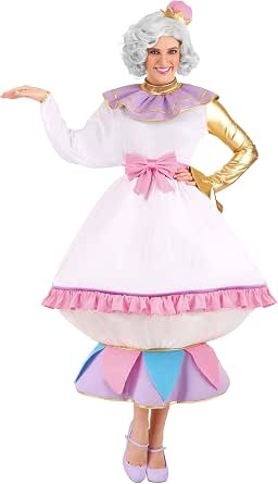 Amazon.com: Disney Beauty and the Beast Mrs. Potts Costume for Women ...