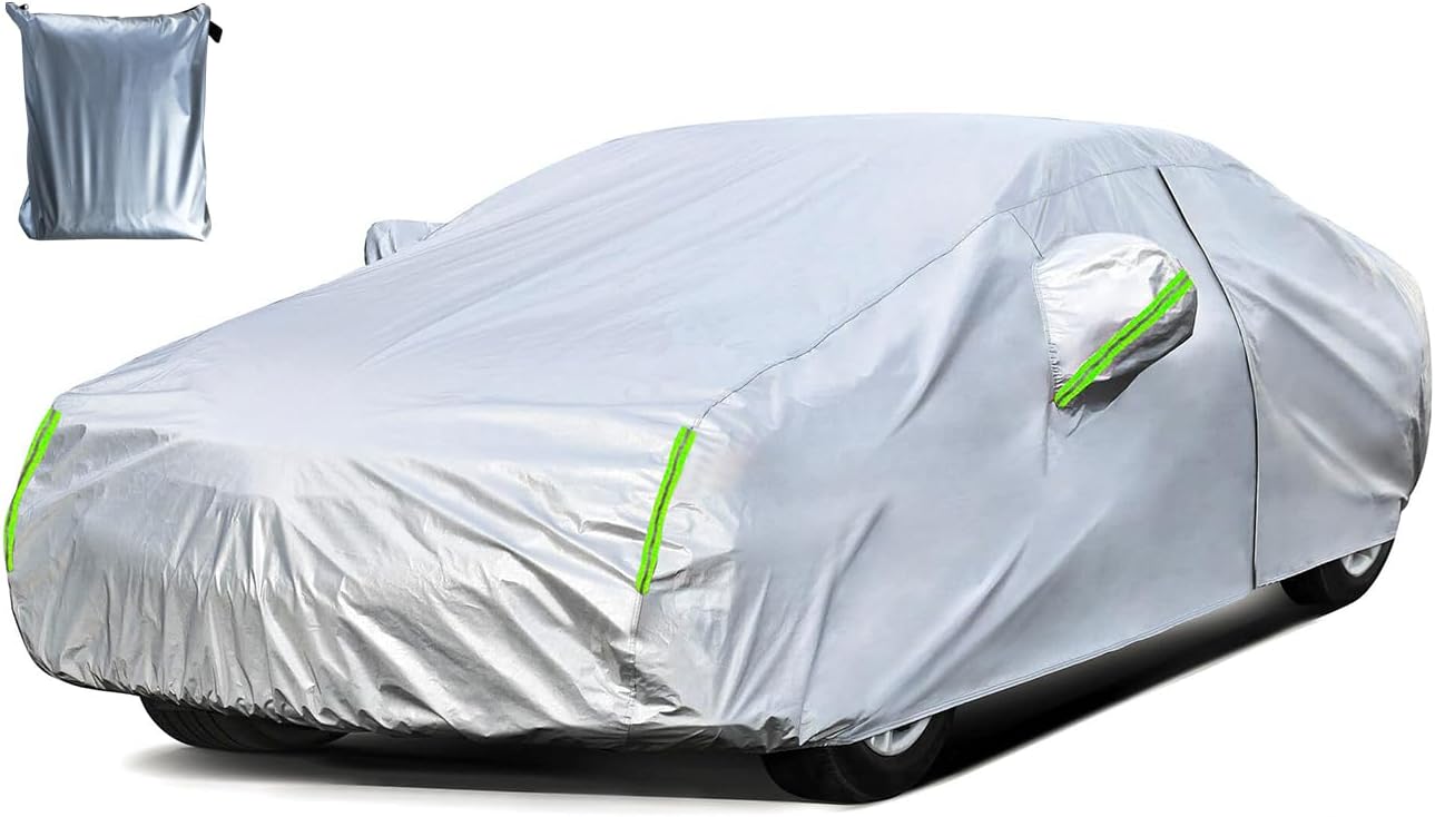 EMAGIE Cubierta para Auto - Funda para Carro Impermeable Cubre Coches ...