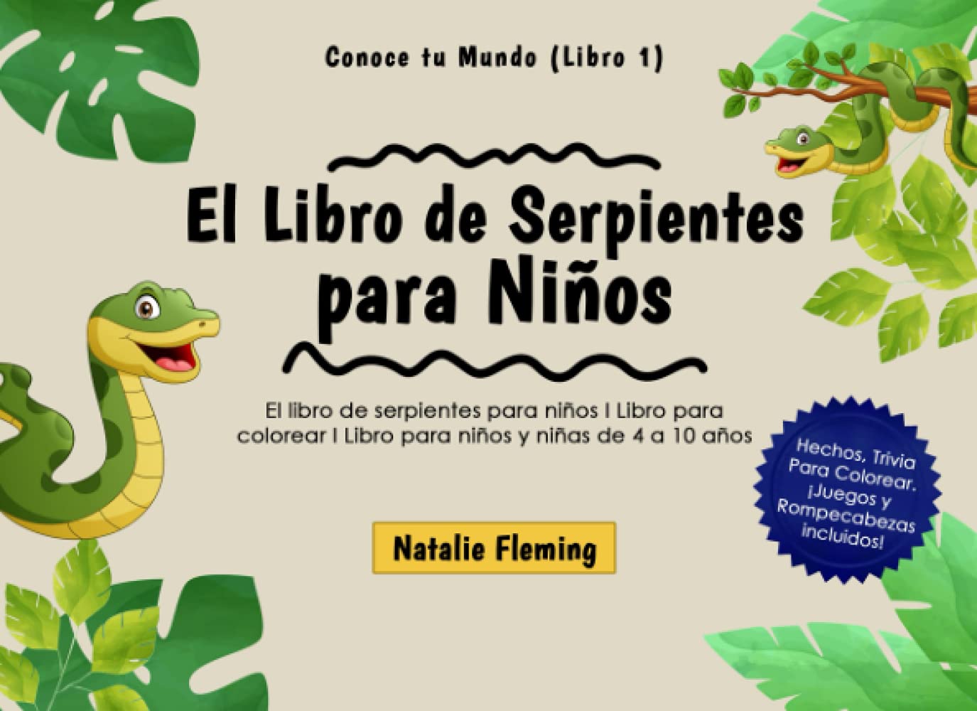Buy El Libro de Serpientes para Niños: El libro de serpientes para ...
