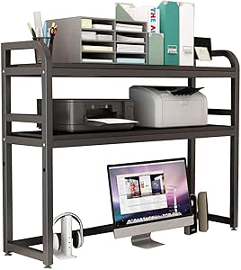 Amazon.com: Desktop bookshelf Desktop Bookshelf for Computer Desk ...