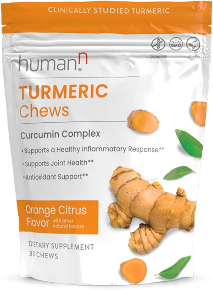 Amazon.com: humanN Turmeric Curcumin Chews Supplement – High Absorption ...
