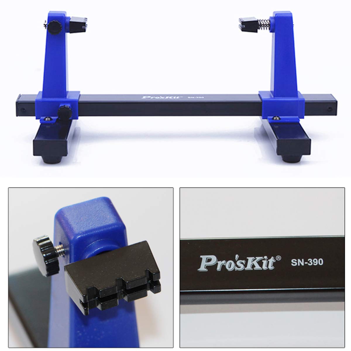 Adjustable Printed Circuit Board Holder with Soldering Tip Iron Cleaner ...