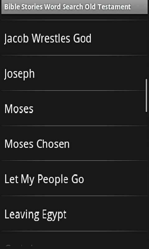Bible Stories Word Search Old Testament:Amazon.com:Appstore for Android