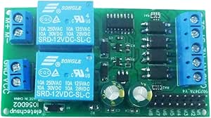 DC 12V 24V Multifunction Motor Forward Reverse Controller with Limit ...
