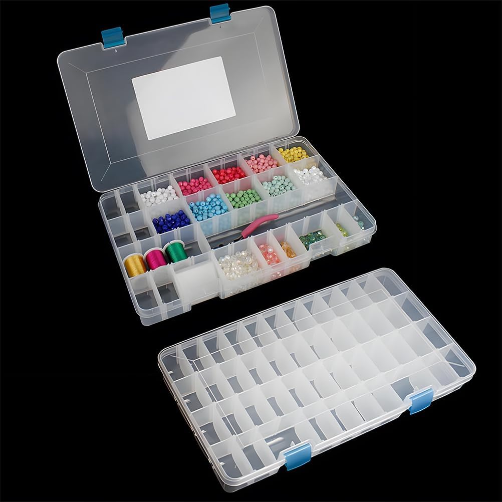 Amazon.com: 2Pack 18 Grids Craft Organizers and Storage Bead Organizer ...