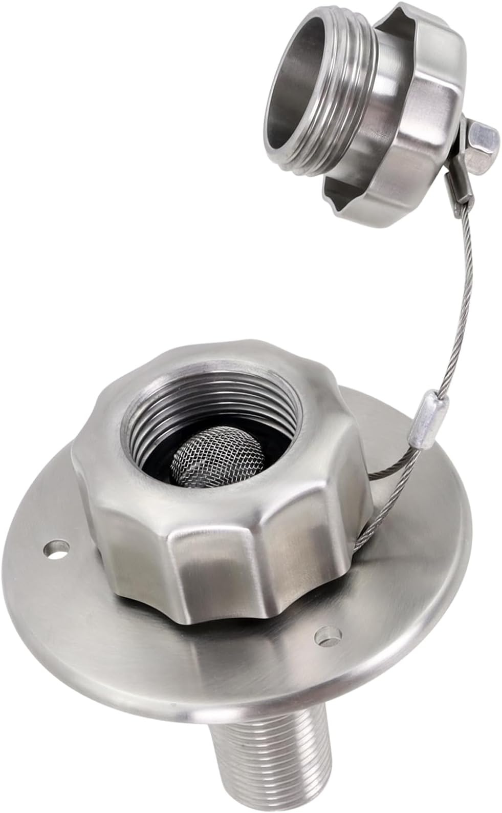 Amazon.com: runfider All Metal RV City Water Inlet with Check Valve, RV ...