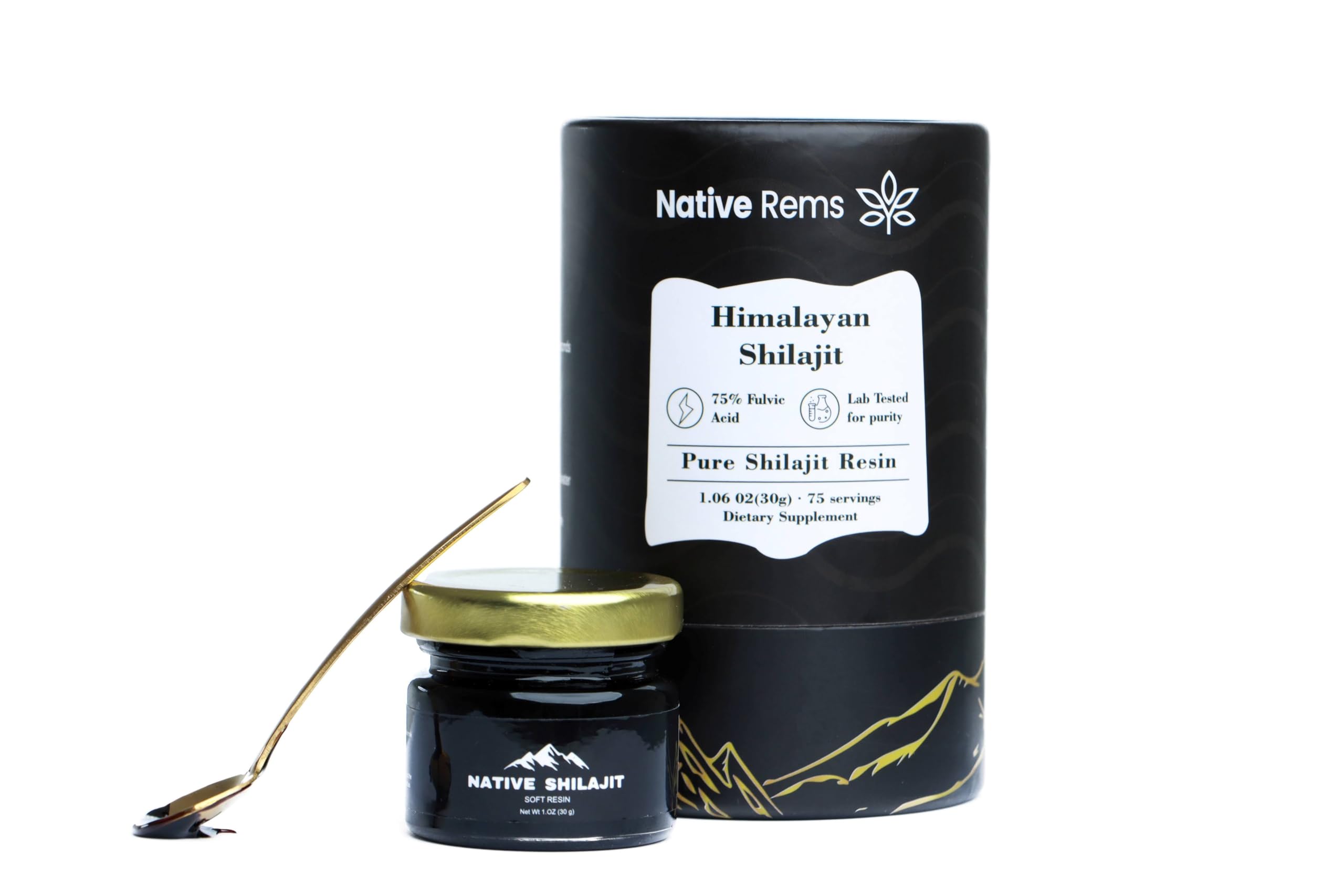 Amazon.com: Native Rems Himalayan Shilajit Resin - Natural Energy Boost, Vitafer para Hombres ...
