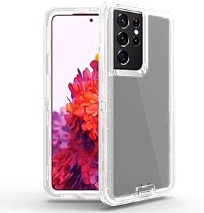 Anloes Defender Case for Samsung Galaxy S25 Ultra 5G, Heavy Duty Shockproof Dustproof 3 in 1 ...