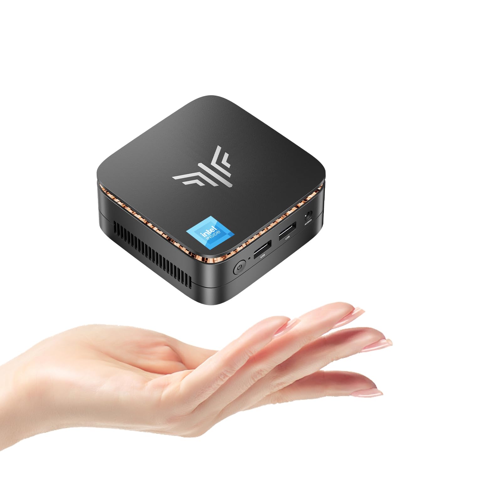 KAMRUI Mini PC E1 Mini Computer Alder Lake N97 (Up to 3.6GHz,4C/4T ...