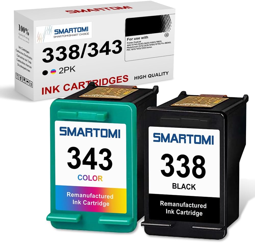 HP C8765EE 338 Original Ink Cartridge, Black, Single Pack : Amazon.co ...