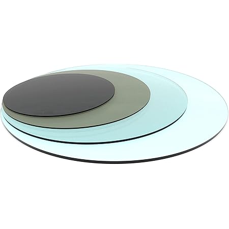 Amazon.com: Aviora Custom Cut Glass Round 1/4 | 3/8 | 1/2 | 5/8 ...