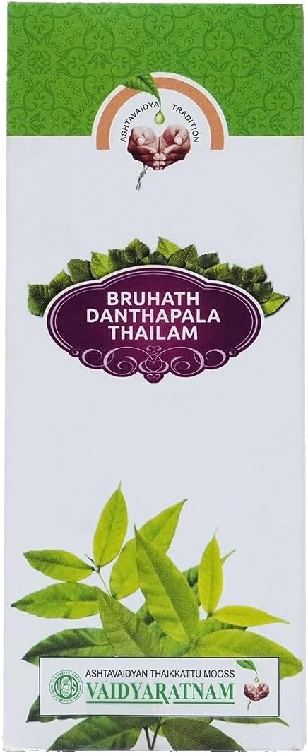 Amazon.com: Vaidyaratnam Bruhath Danthapala Thailam pack of 2 (2 200ml ...