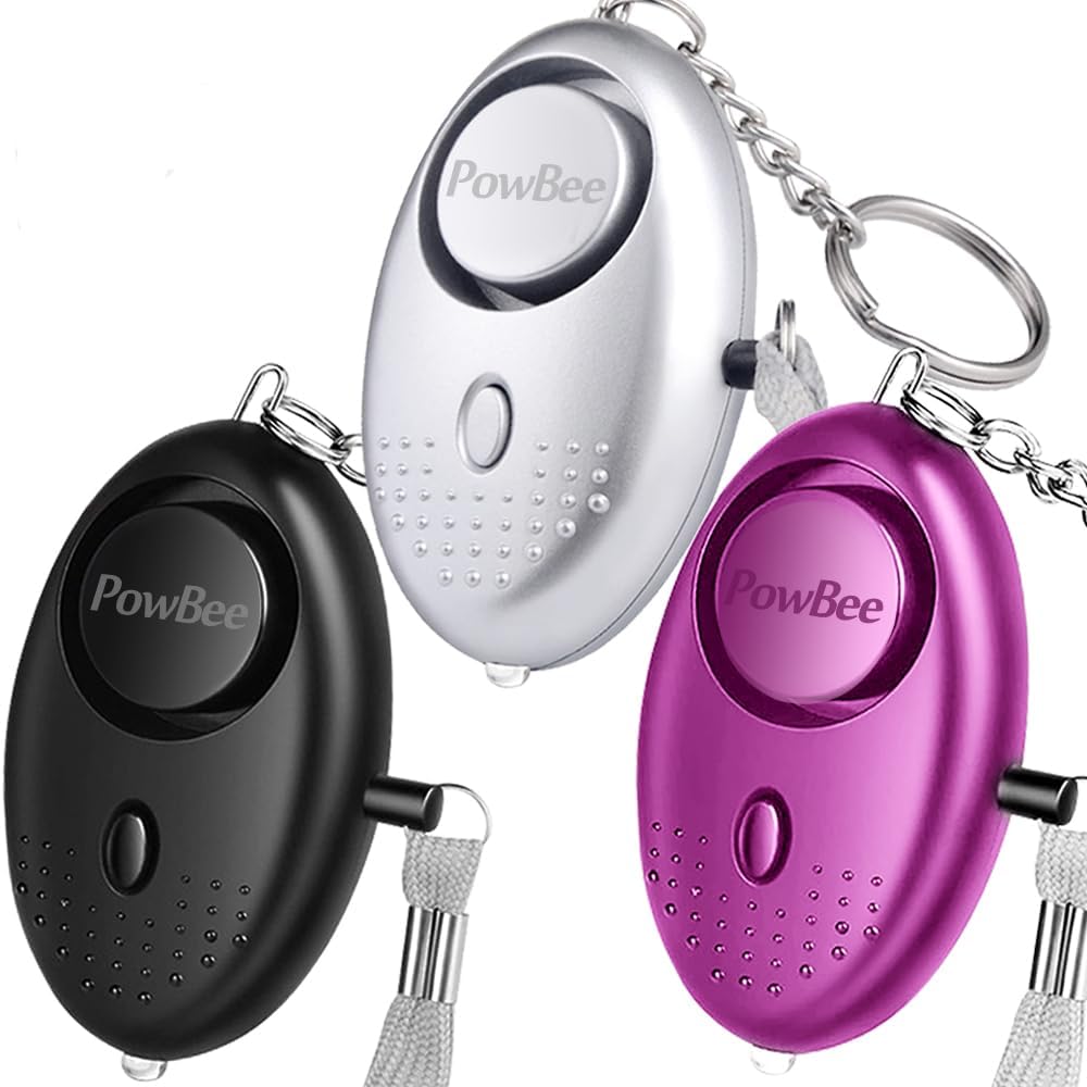 Personal Alarms For Women - 3 Pack Reusable Police Approved 150DB LOUD ...
