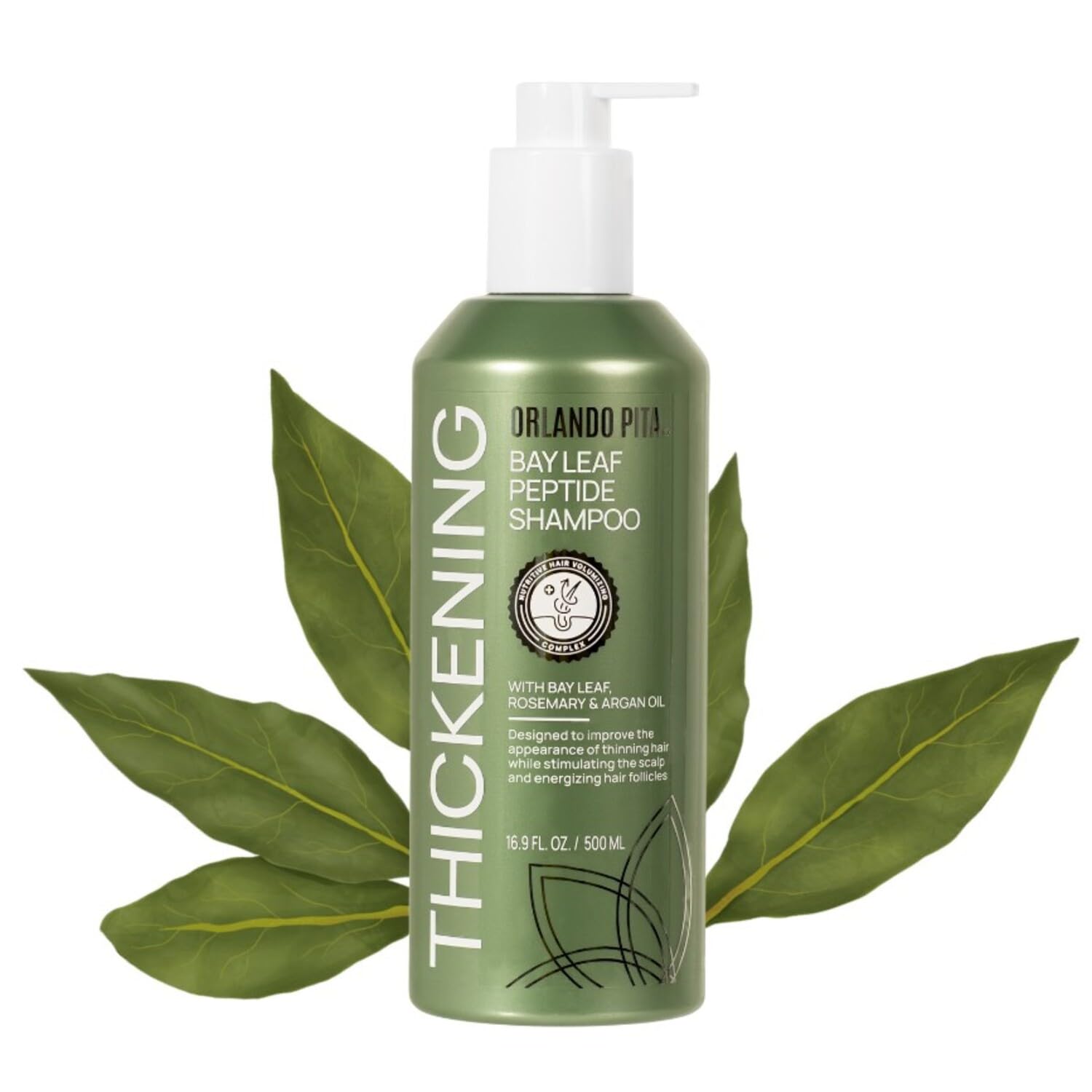 Amazon.com : ORLANDO PITA PLAY Bay Leaf Peptide Shampoo For All Hair ...