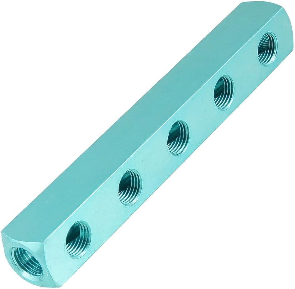 Amazon.com: Qtqgoitem 1/4" PT Threaded 5-Way Quick Connect Air Hose ...