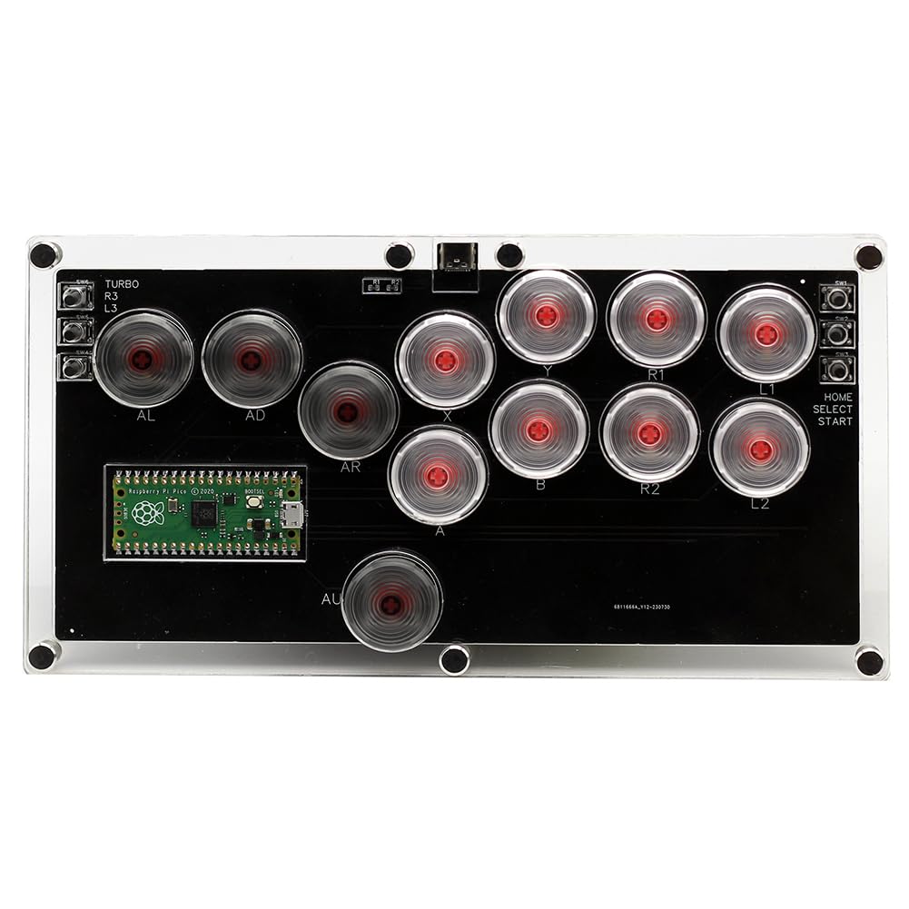 Amazon.com: XIAO SHI MIN STORY All Buttons Fight Stick Controller Style ...