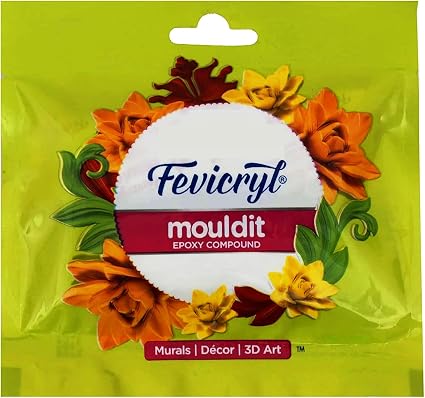 Amazon.com: Fevicryl Mould 50grm Clay Set for Modelling and Sculpting ...