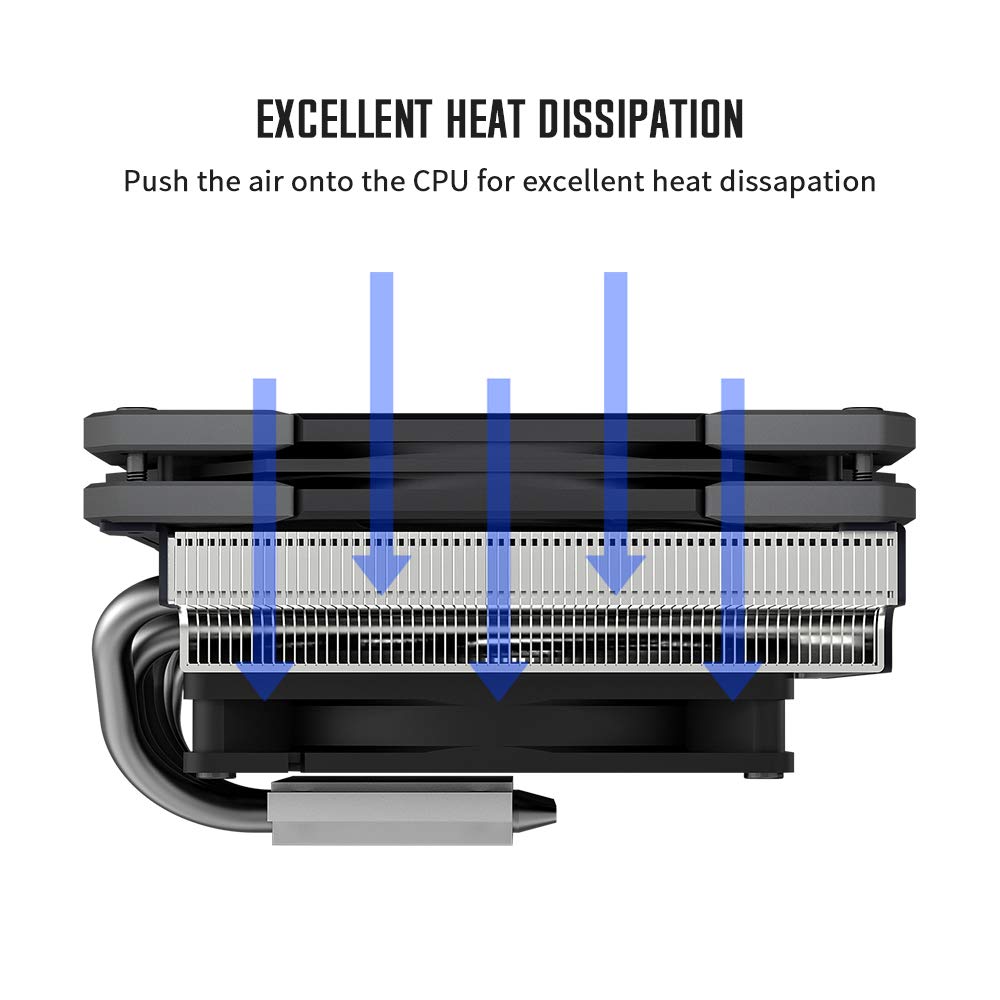 Buy ID-COOLING IS-60 EVO ARGB CPU Cooler LGA1700 CPU Air Cooler 64mm ...