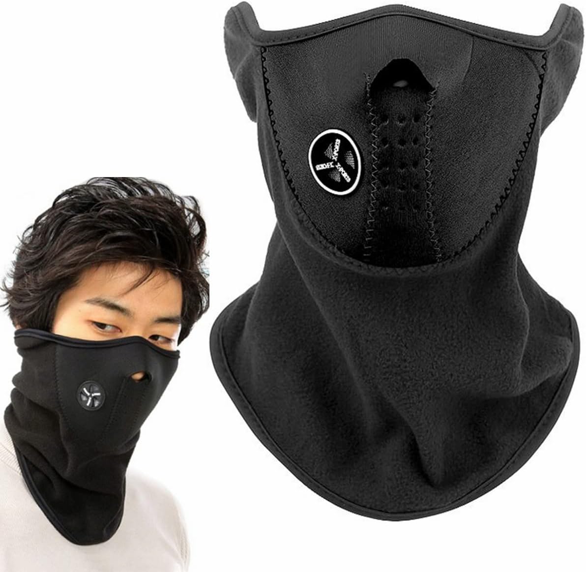 Nomel Half Face Mask for Cold Winter Weather, Balaclava Bandana Head ...