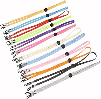 Amazon.com : Junfamilee 5 Pcs Multicolored Adjustable Hat Strap Clips ...