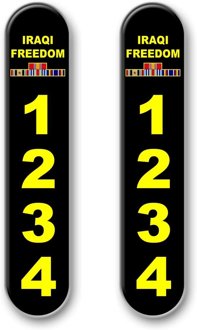 Amazon.com: Curb-N-Sign 2 Highly Reflective Mailbox Address Plaques, 4 ...