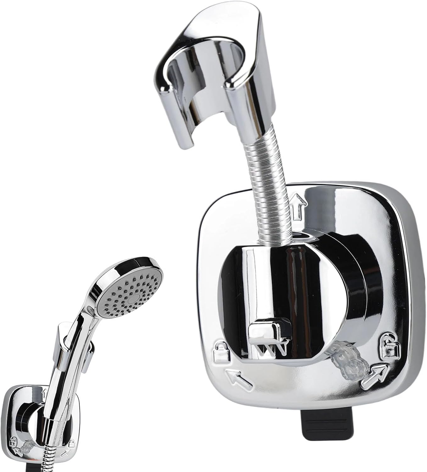 Suction Shower Head Holder, 360° Rotation Adjustable Holder Bracket ...