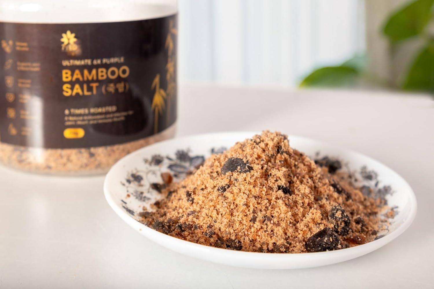 7VED Bamboo Salt, 1kg - Antioxidant, Anti-inflammatory, Supports Joint ...