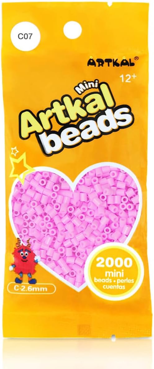 Amazon.com: Artkal Fuse Beads - 2000 MINI 2.6mm melting beads. Fuse ...