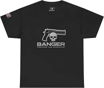 Banger Firearms Gun Enthusiast T-Shirt, Second Amendment Tee, Firearms ...