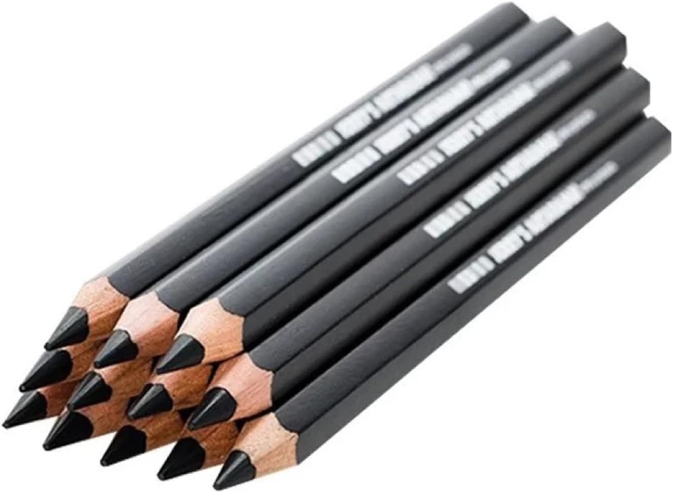 PNJB Set Of 12 Charcoal Drawing Pencils - Ideal For Sketching, Shading ...