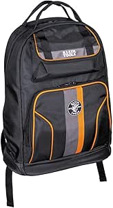Klein Tools 55475 Tool Bag Backpack, Heavy Duty Tradesman Pro Organizer ...