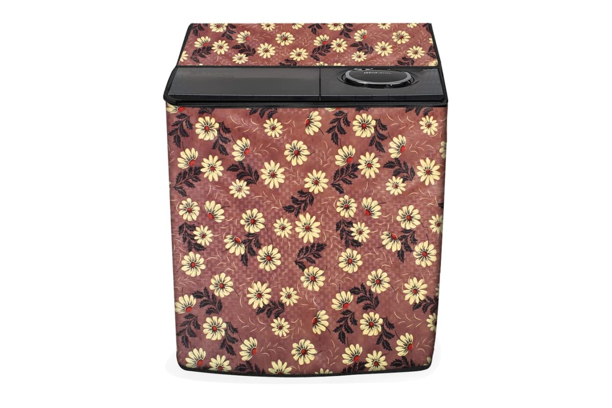 Stylista PVC Washing Machine Cover Compatible for GODREJ 8.5KG Semi ...