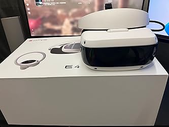 Amazon.com: DPVR E4 VR Headsets, PCVR Headset with Controller, 3664x1920 Res, 116° FOV, 120Hz ...