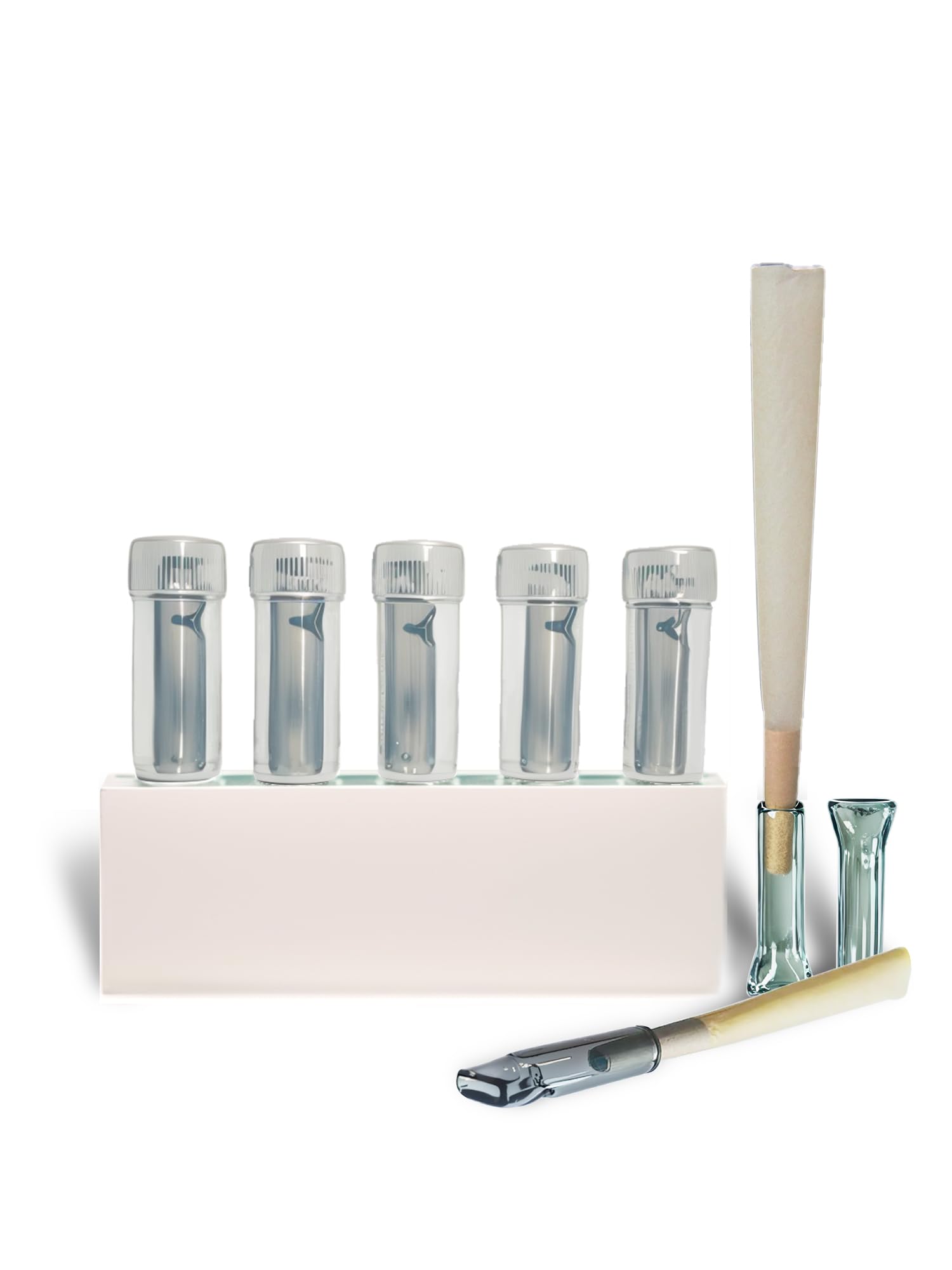 Amazon.com: Pre Rolled Cone Reusable Premium Quality Glass Rolling ...
