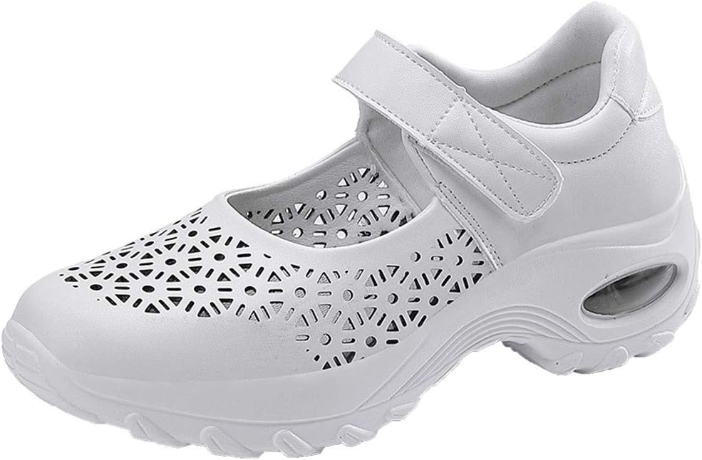 Amazon.com | Slide Heels Sneaker Breathable Shoes Shoes On Slip ...