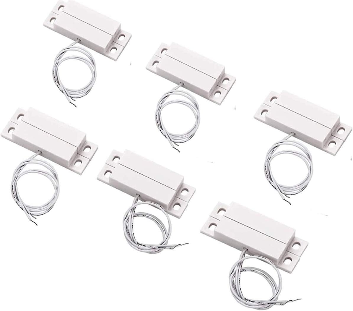 Amazon.com: MC-32 NC Surface Mount Wired Security Window Door Contact ...