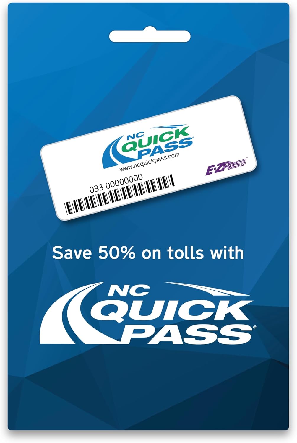 Amazon.com - NC Quick Pass Sticker Transponder – NC Toll Roads – Works ...