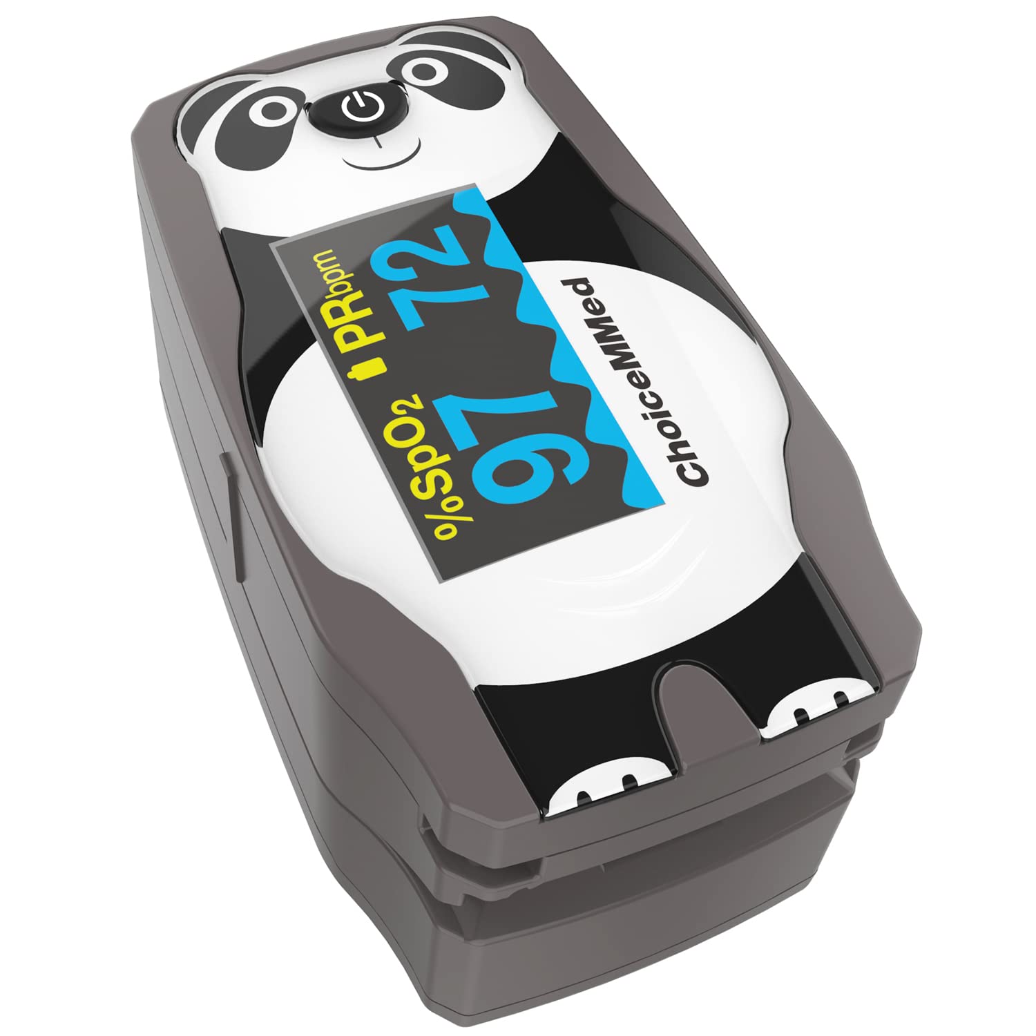Amazon.com: CHOICEMMED OLED Panda Pediatric Pulse Oximeter Fingertip ...