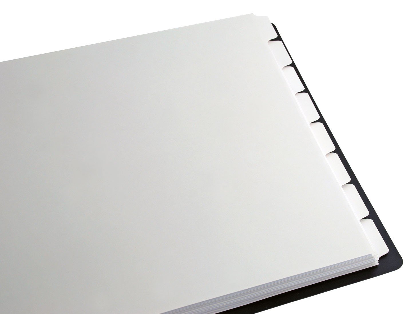 Amazon.com : 11x17 8 Tab Index Divider Set, Standard Length with Holes ...