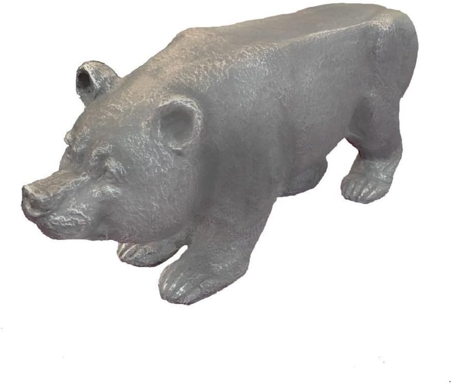 Amazon.com : Esschert Design ZYCT101 Garden Bench, Grey : Patio, Lawn ...