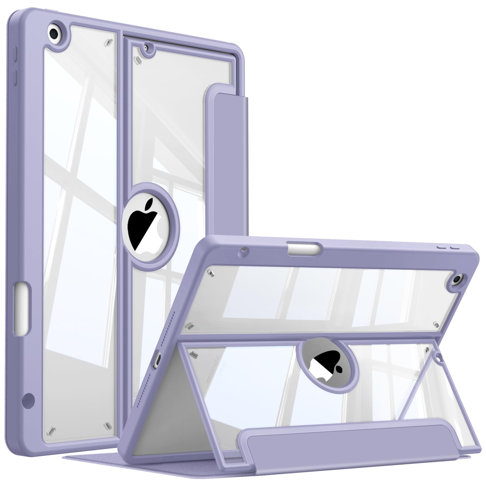 Amazon.com: Fintie Clear Case for iPad 9th Generation (2021) / 8th ...