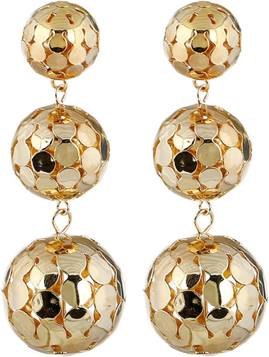 Amazon.com: Disco Ball Earrings for Women Rave Disco Earrings 60's or ...