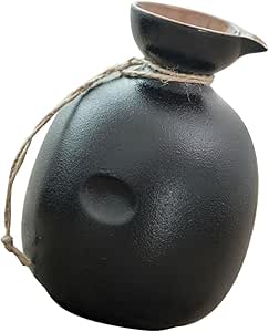 Amazon.com: HOLIDYOYO Japanese Style Hip Flask Wine Flask Bottle Sake ...