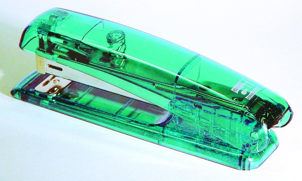 Amazon.com : Charles Leonard Lightweight Transparent Plastic Stapler ...