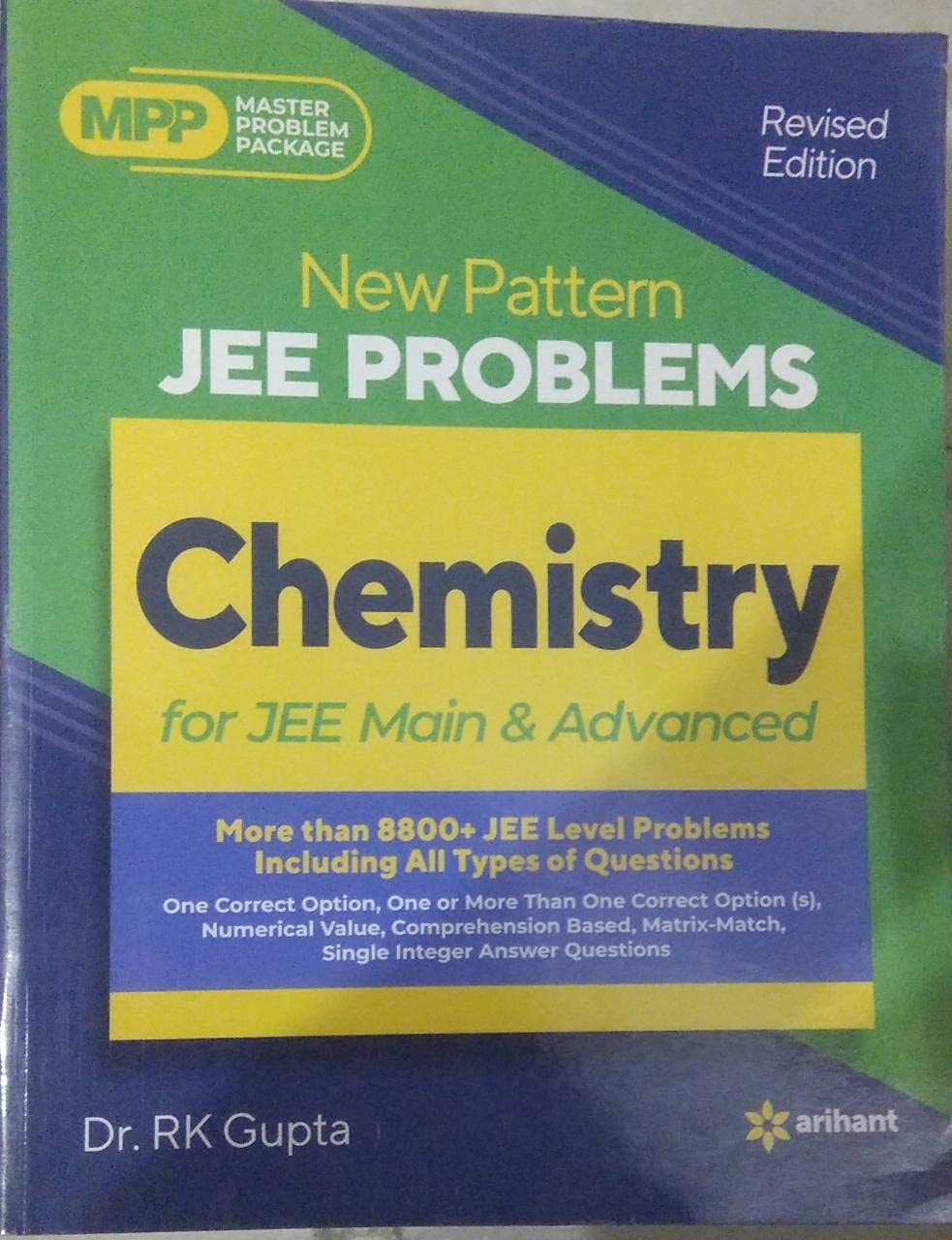 New Pattern JEE Problem Chemistry For Jee Main and Advanced 2022: Dr ...