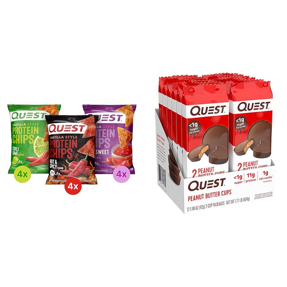 Amazon.com: Quest Nutrition Tortilla Style Protein Chips Variety Pack ...