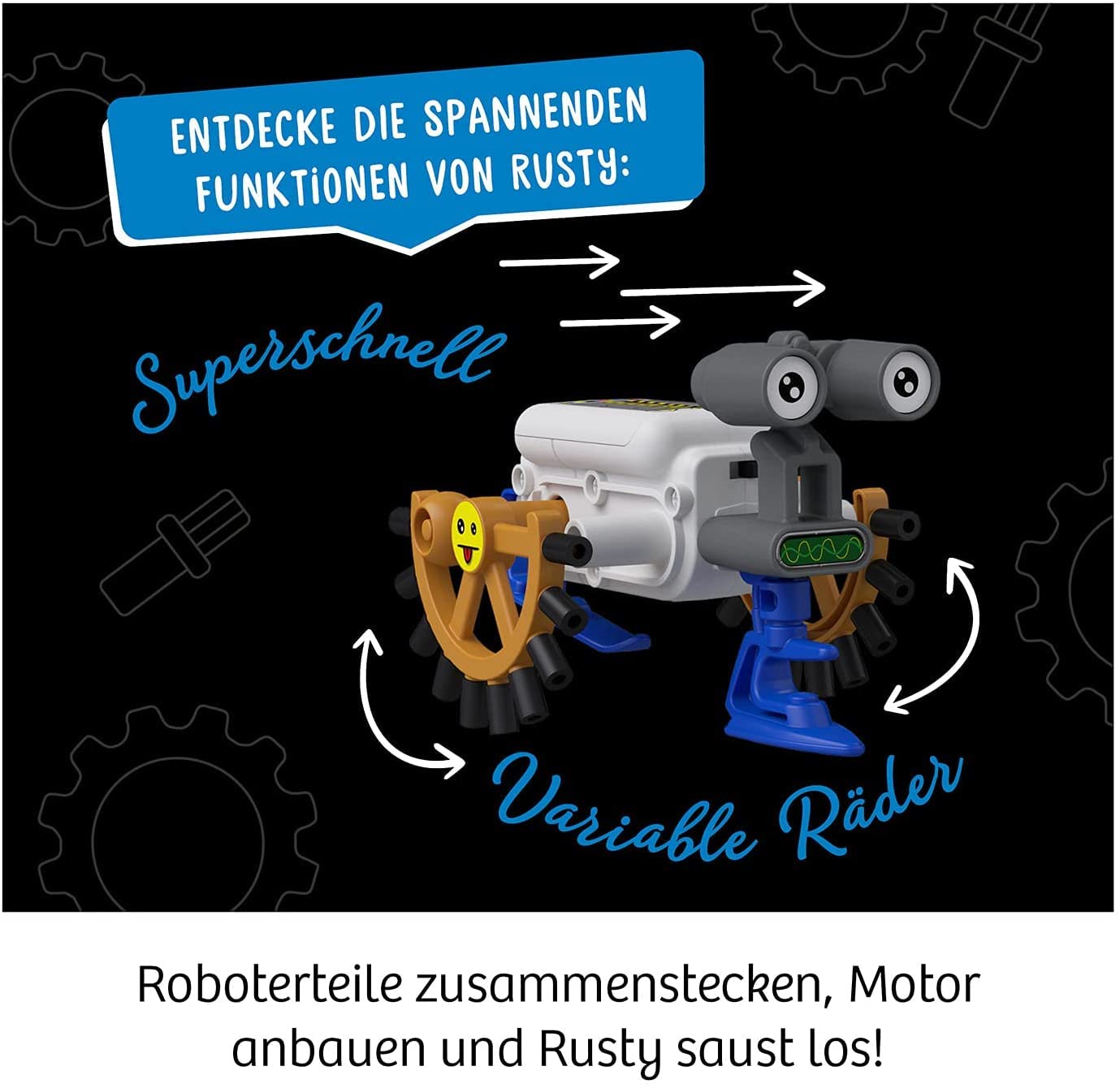 Schattige Robot Krabbels Clementoni Galileo Fun Schleim Roboter Krake
