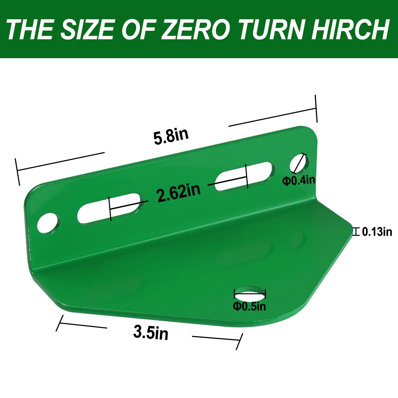 Snapklik.com : Heavy Duty Zero Turn Mower Hitch Kit