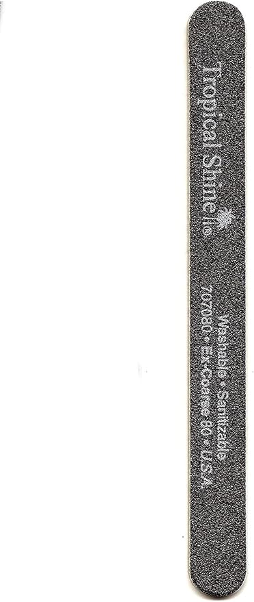 Amazon.com : Tropical Shine Nail Files Extra Coarse Nail Boards ...