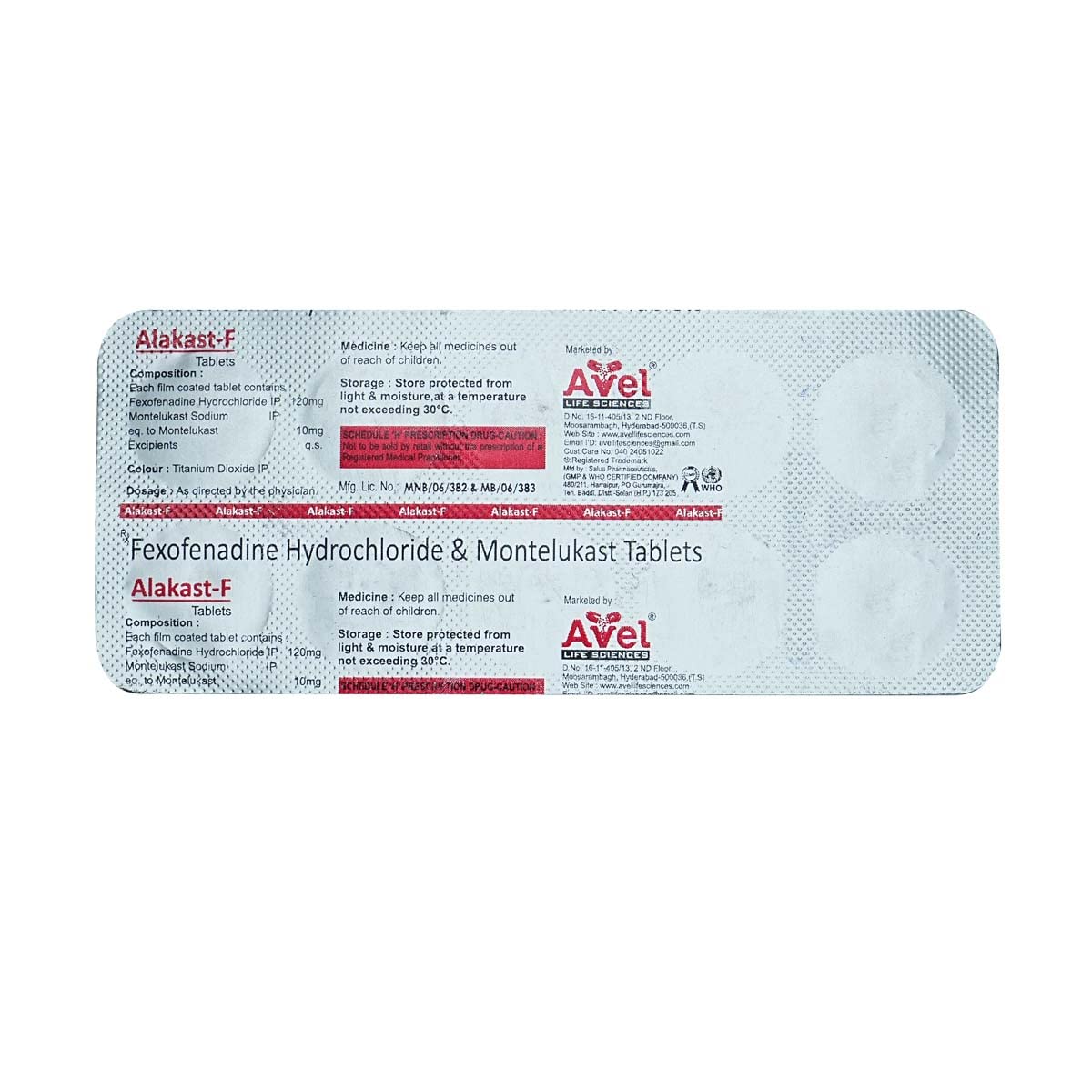 Alakast-F - Strip of 10 Tablets : Amazon.in: Health & Personal Care